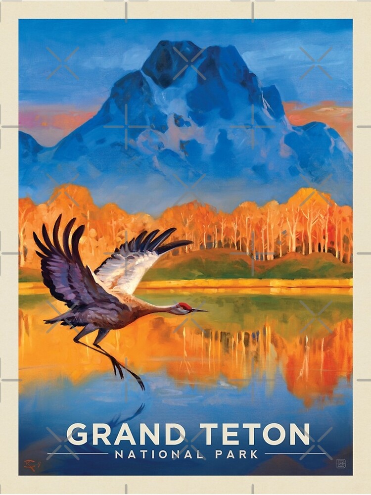 "Grand Teton National Park" Poster for Sale by michaeln918 | Redbubble