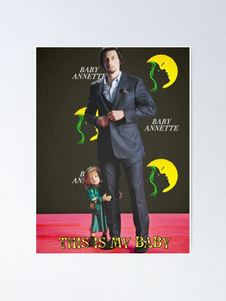 "Annette and Henry - Adam Driver" Poster for Sale by Mamphy18 | Redbubble