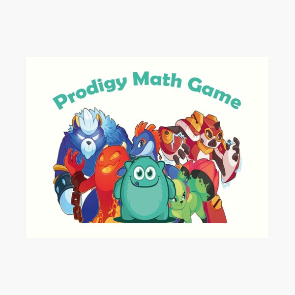 "Prodigy Math Game" Art Print for Sale by Amazing--Design | Redbubble