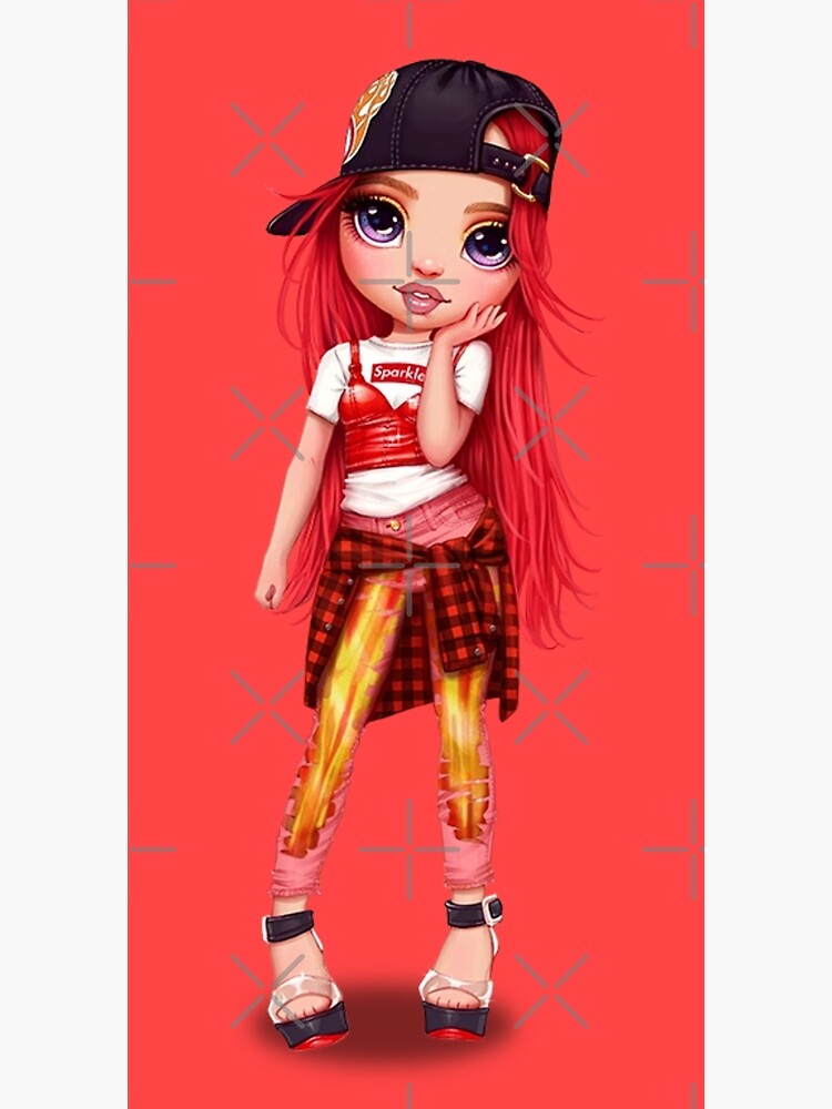 "Rainbow high- Ruby Anderson " Poster for Sale by Redbubblofficia ...