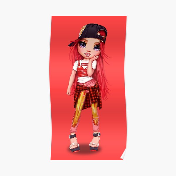 Póster «Rainbow high - ruby anderson» de Redbubblofficia | Redbubble
