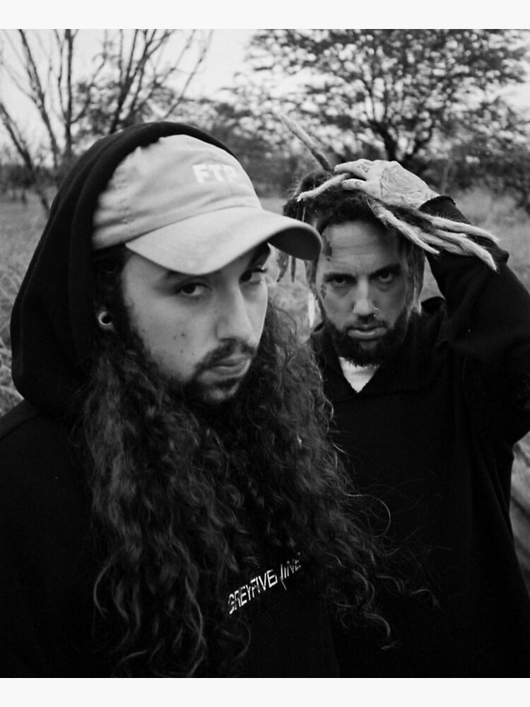 Póster «Suicideboys Ruby Da Cherry y Scrim portada del álbum retrato en ...