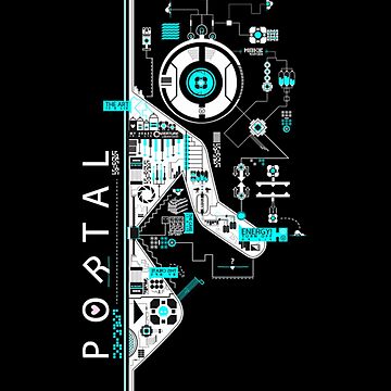 "Portal 2 Art" Poster for Sale by yashartz | Redbubble