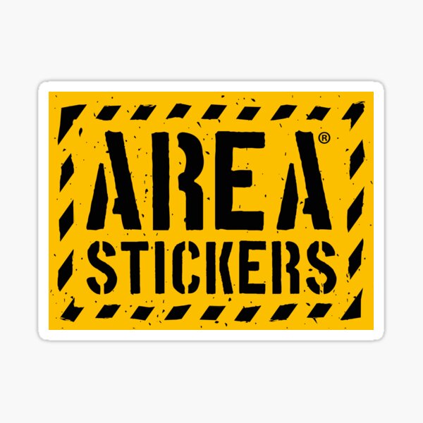 "Area Stickers" Sticker for Sale by AreaStickers | Redbubble
