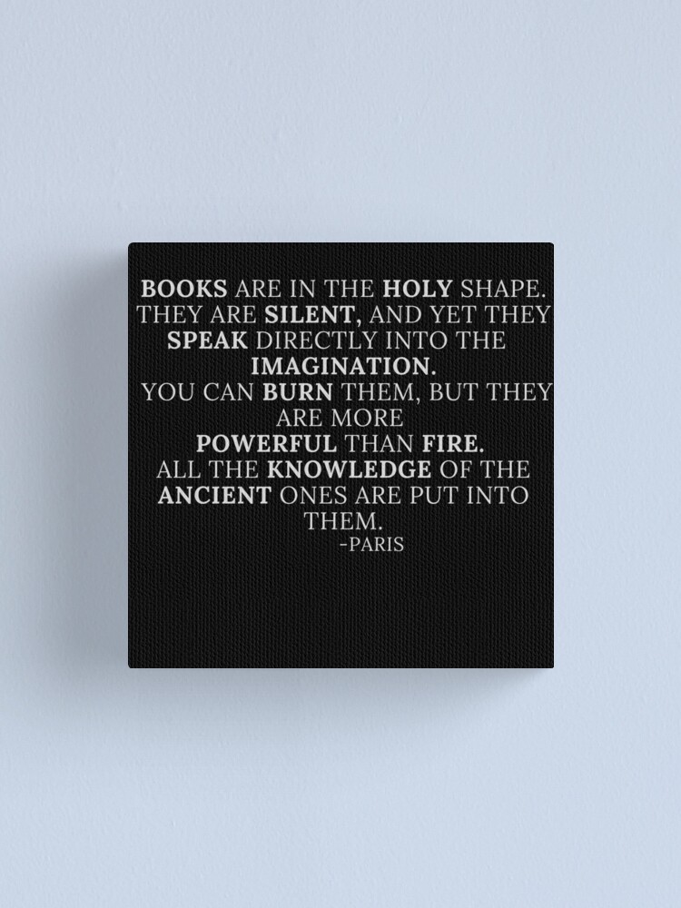 "SEE -PARIS QUOTES -ABOUT THE POWER AND IMPORTANTANCE OF THE BOOKS IN ...