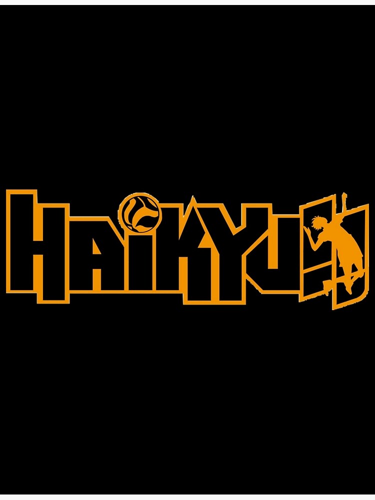 "Haikyuu Text Edition" Poster for Sale by Anmol08 | Redbubble