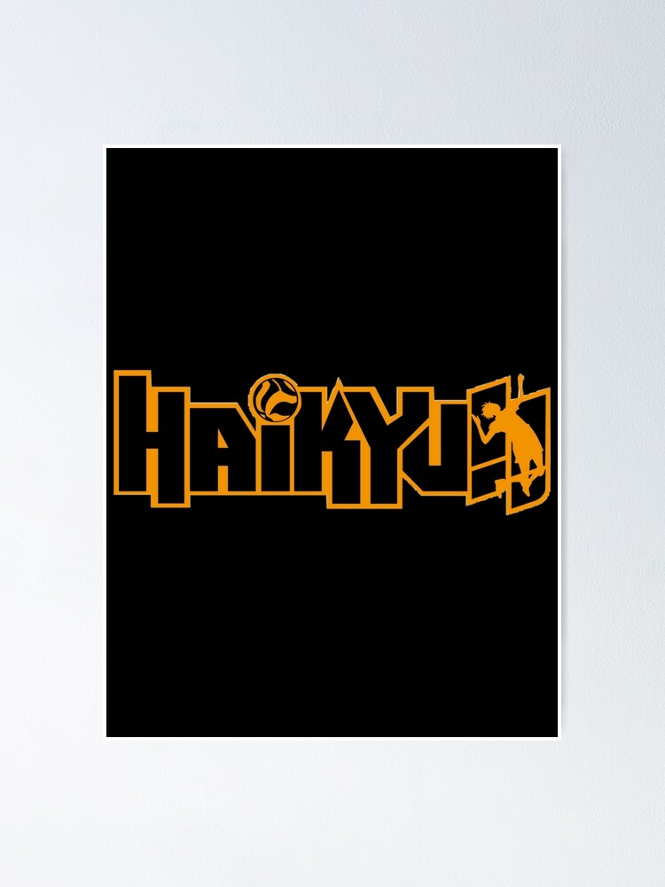 "Haikyuu Text Edition" Poster for Sale by Anmol08 | Redbubble