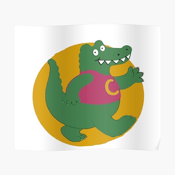 Póster «Christopher Crocodile - Dibujos animados de animación de TV ...