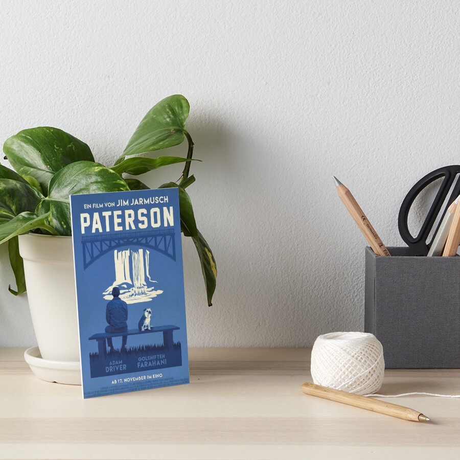 "Paterson movie poster" Art Board Print by kornjaca10 | Redbubble