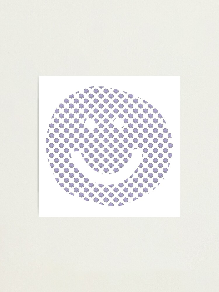 "Happy Smiley Faces of Lavender in a Smiley Face" Photographic Print ...