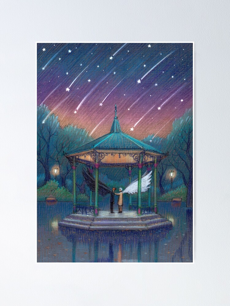 "Starfall" Poster for Sale by illustore | Redbubble