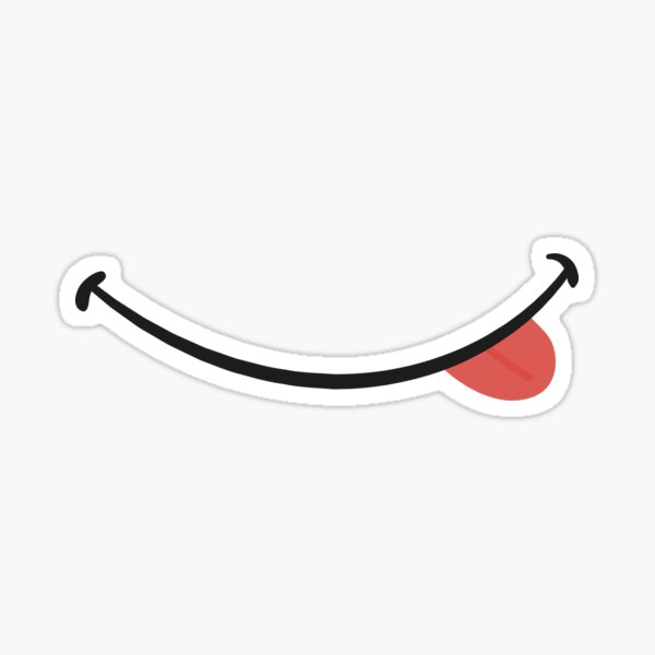 Smiling Mouth Stickers | Redbubble