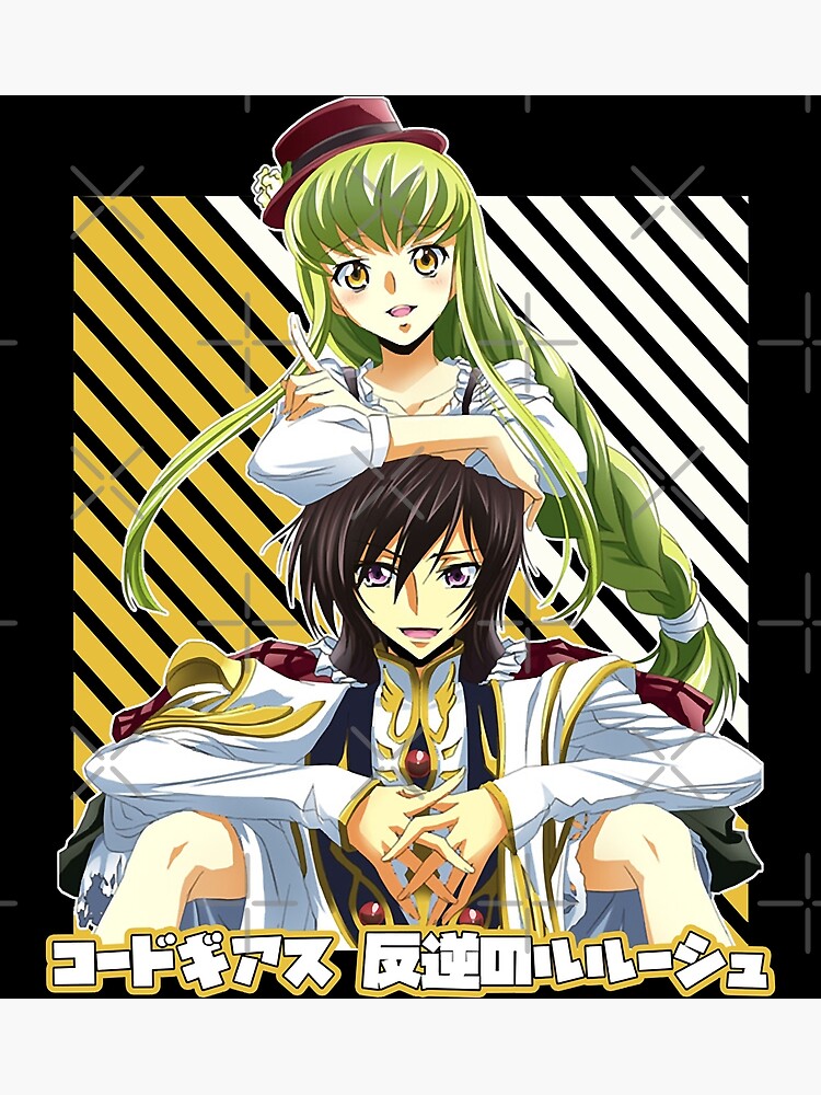 Póster «Gráfico de Lelouch y CC» de JohnsonChristo | Redbubble