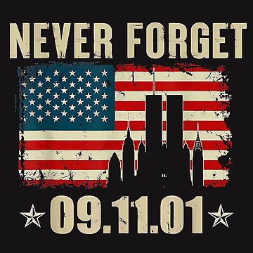 "Never Forget Day Memorial 20th Anniversary 911 Patriotic" Poster for ...