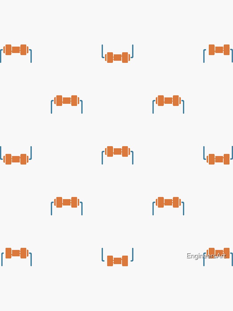 "Resistors pattern, electronics component collage" Sticker for Sale by ...
