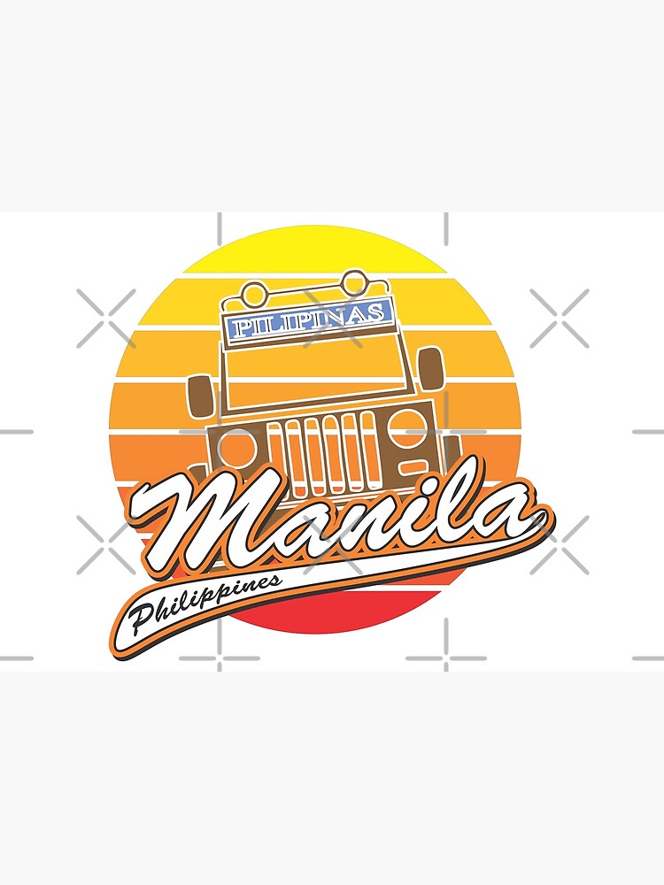 "Manila Philippines Jeepney" Poster for Sale by Hacket68 | Redbubble