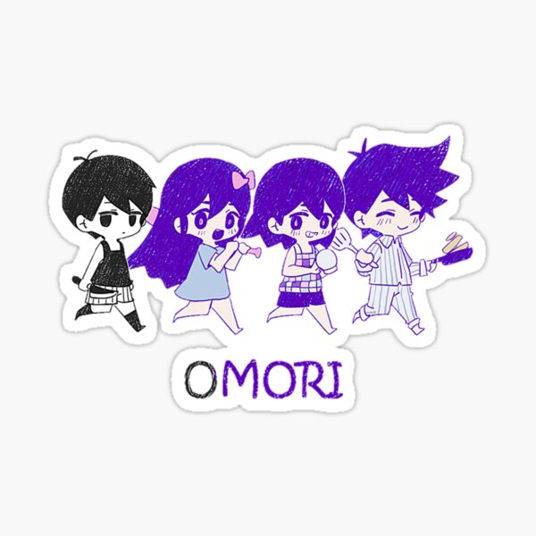 "Omori" Sticker for Sale by AlexandraVictor | Redbubble