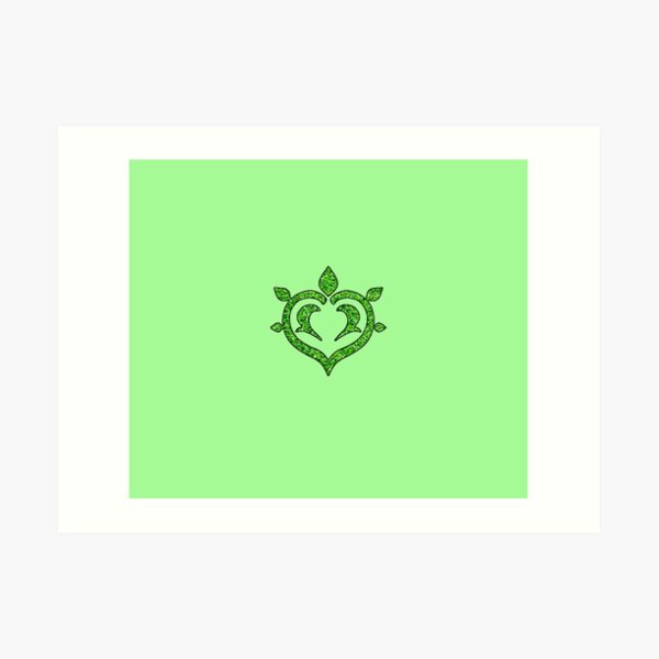 "dendro symbol genshin impact" Art Print for Sale by johnsilvester ...
