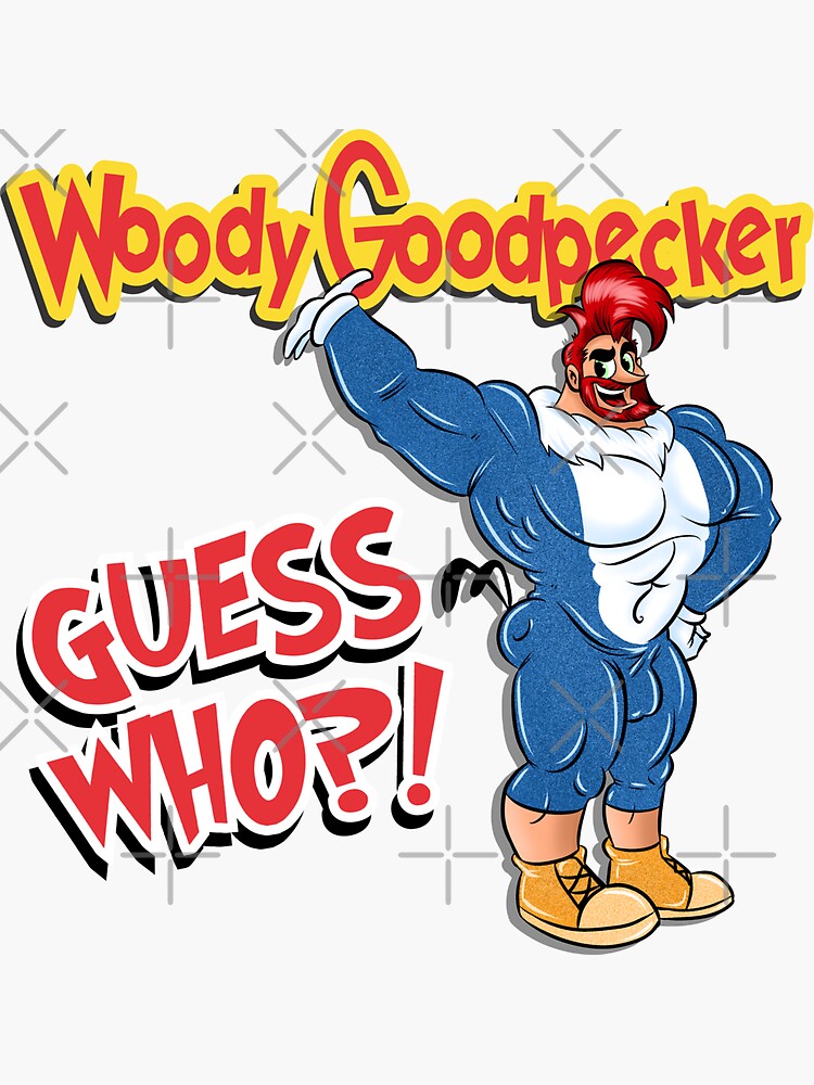 "GOODY WOODY" Sticker for Sale by beefcakeboss | Redbubble