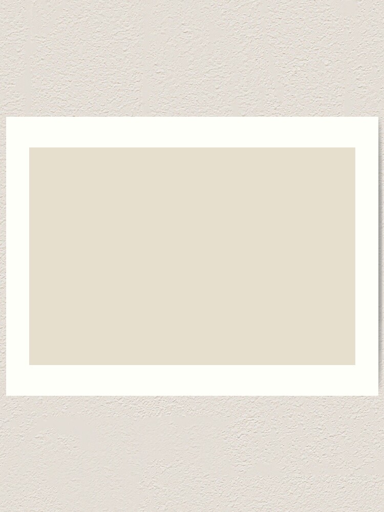 Lámina artística «Blanco roto Tono sólido - Color 2022 - Tono - El ...