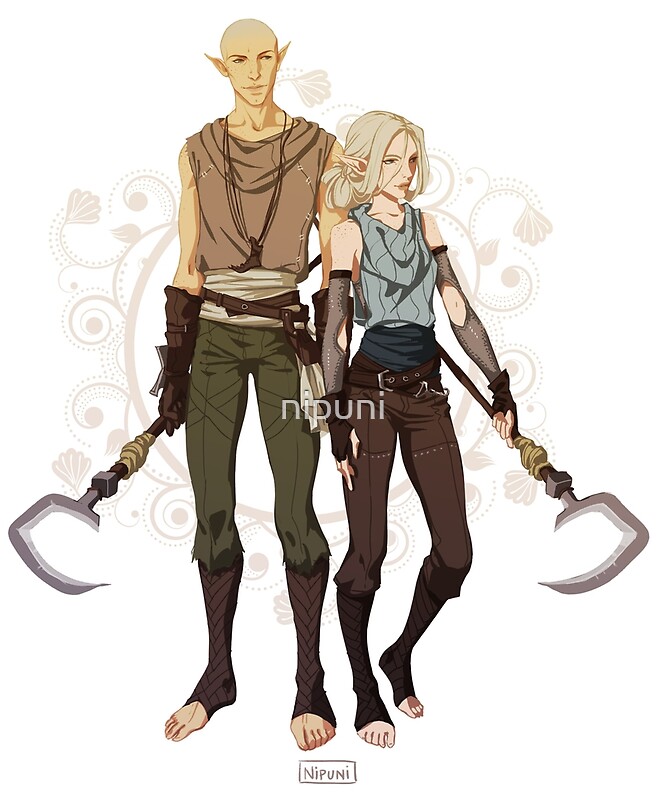 "Elf Mages" by nipuni | Redbubble