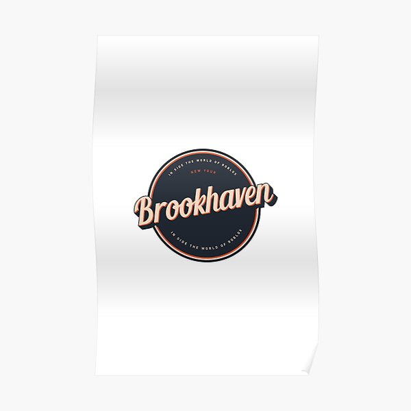 "roblox brookhaven" Poster by Marcway1999 | Redbubble