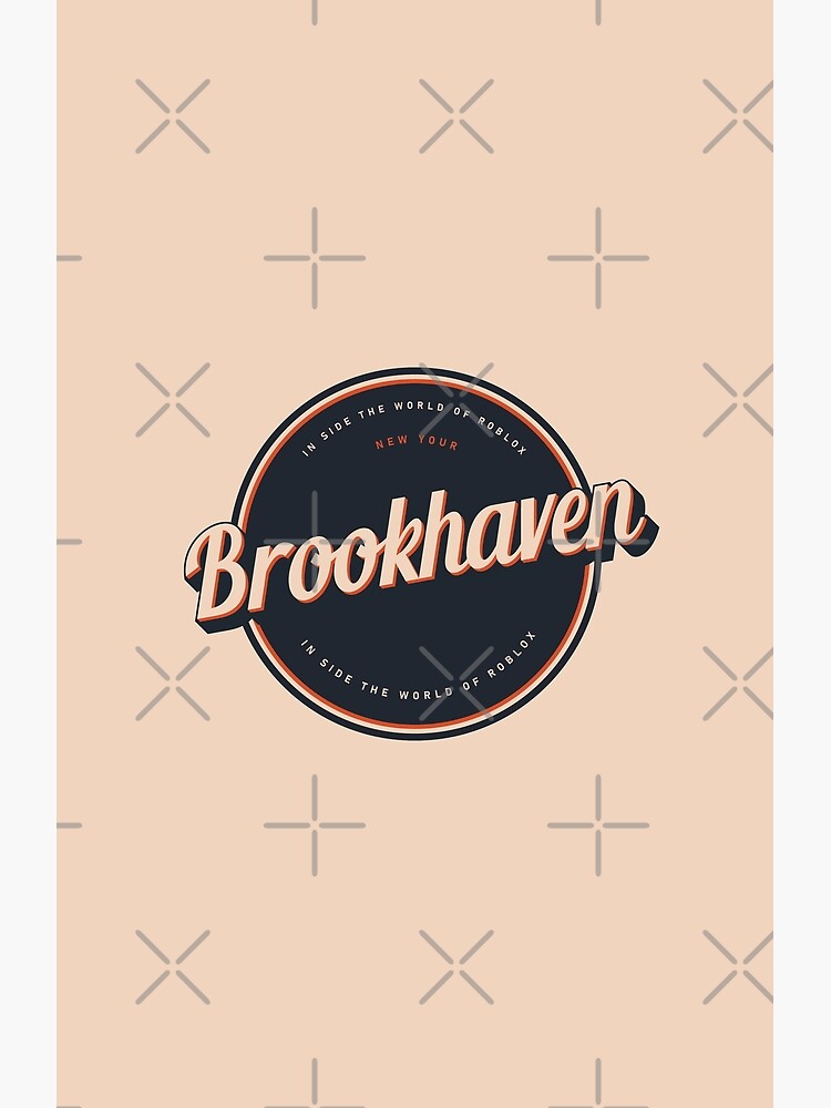 "roblox brookhaven" Poster for Sale by Marcway1999 | Redbubble