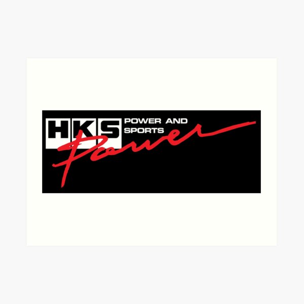 "HKS POWER" Art Print for Sale by JDMShop | Redbubble