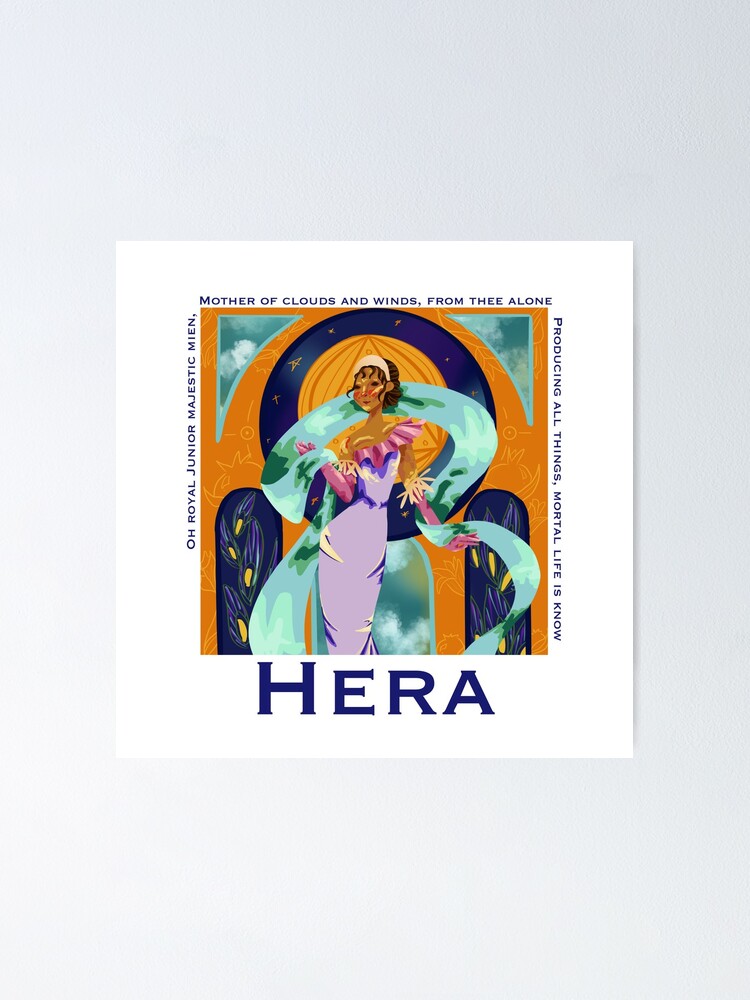 "Hera" Poster for Sale by TheGoldenAge | Redbubble