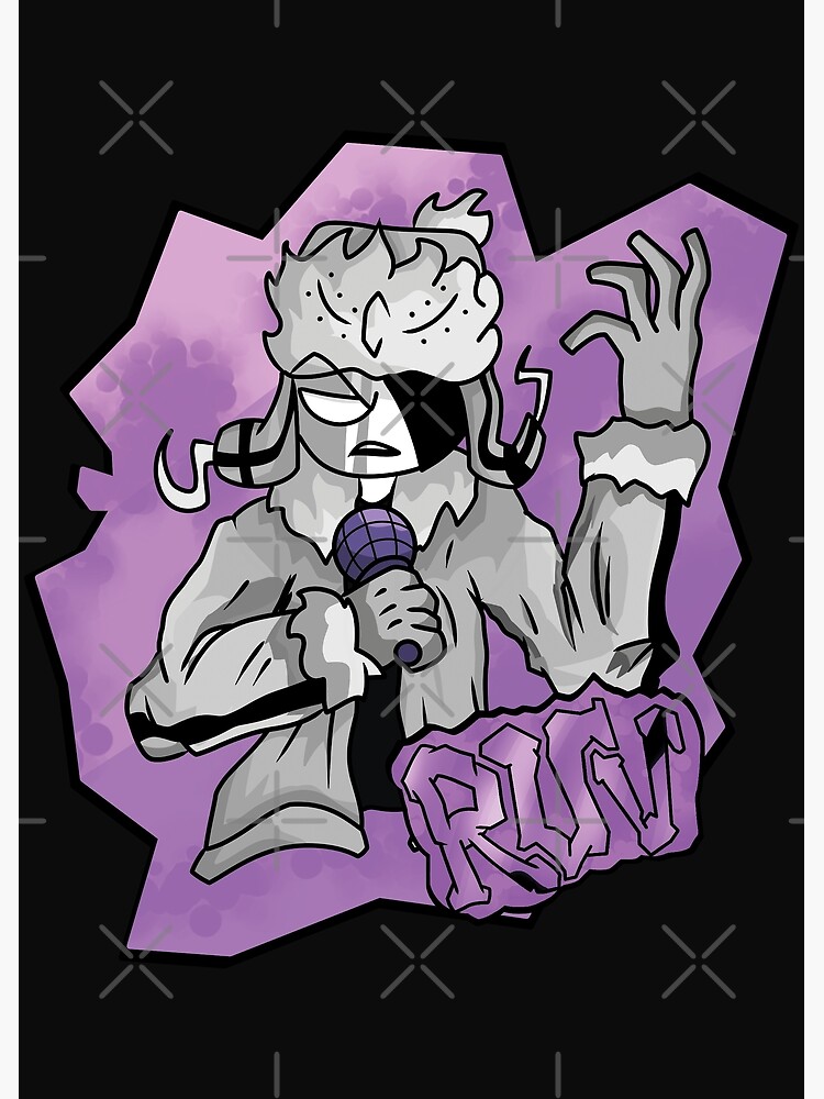 "fnf cool ruv graffiti art" Art Print for Sale by Ruvolchik | Redbubble