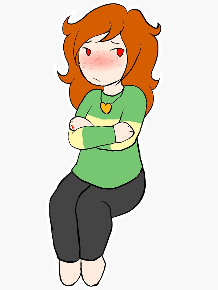 Smol Chara Sticker By Thesin Cave Redbubble