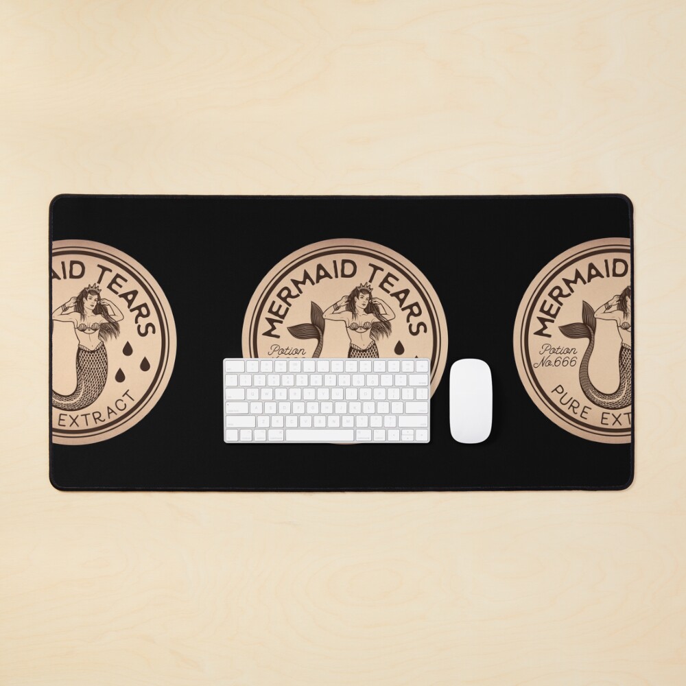 "Mermaid Tears Potion Vintage Label" Art Board Print for Sale by ...