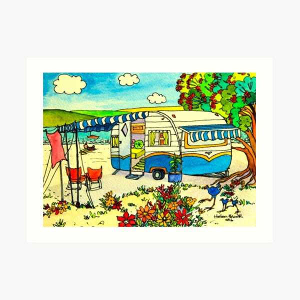 Caravan Art Prints | Redbubble
