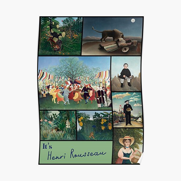 "It’s Henri Rousseau Collection - Art" Poster for Sale by Ravensdesign ...