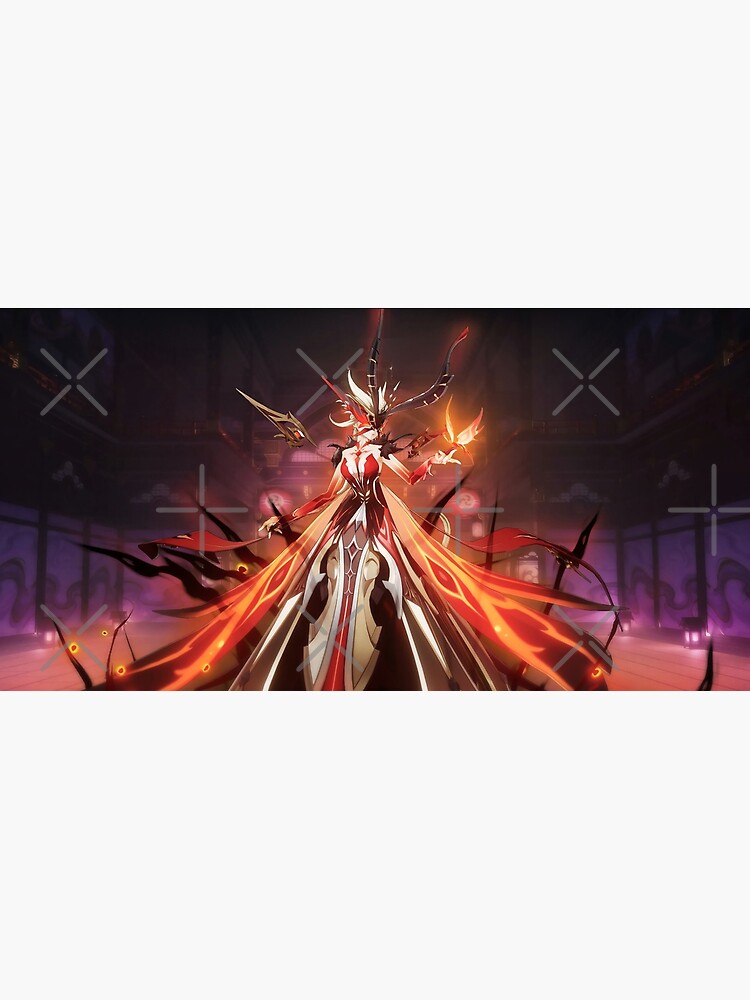Lámina fotográfica «Genshin Impact - Signora Weekly Boss - Obra de arte ...