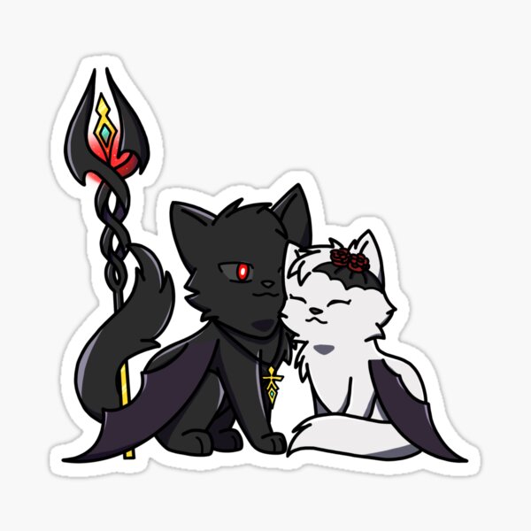 "Mobile Legends ML Cecilion Carmilla Couple Cat" Sticker for Sale by ...