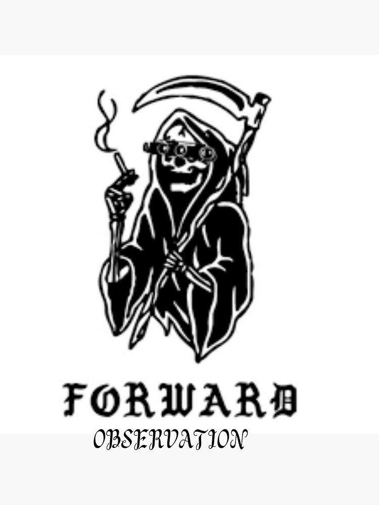"Forward observation" Sticker for Sale by OceanSunset | Redbubble