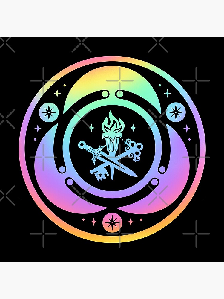 Lámina artística «símbolo de Hécate. sigilo de la diosa griega ...