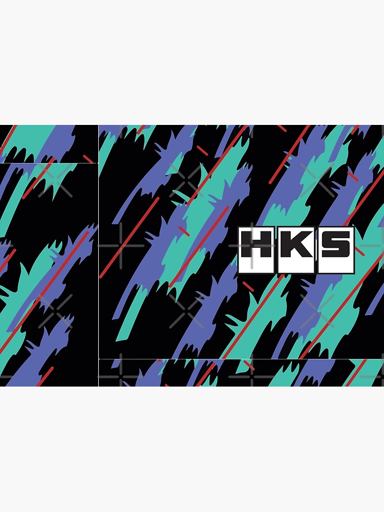 "HKS Retro Pattern" Hardcover Journal for Sale by JDMShop | Redbubble