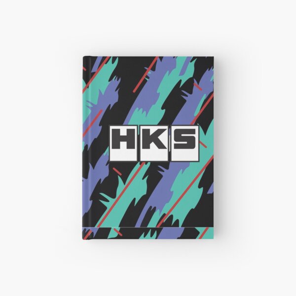 "HKS Retro Pattern" Hardcover Journal for Sale by JDMShop | Redbubble