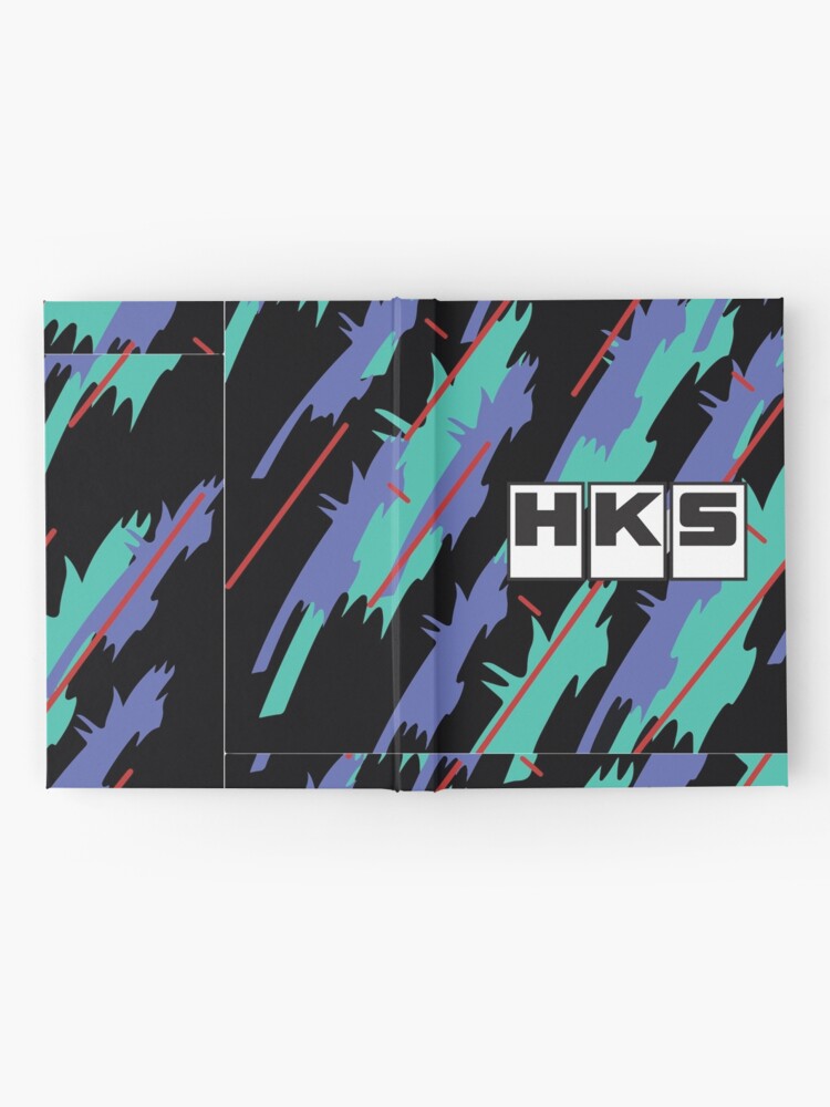 "HKS Retro Pattern" Hardcover Journal for Sale by JDMShop | Redbubble