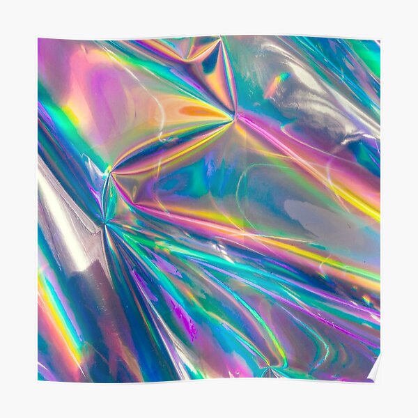 "Holographic Print" Poster for Sale by liasansiper | Redbubble