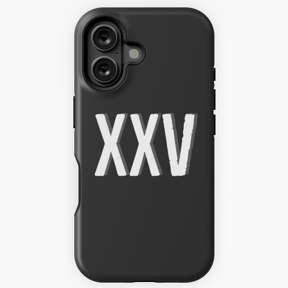 "Roman number XXV" Poster for Sale by Rayner21 | Redbubble