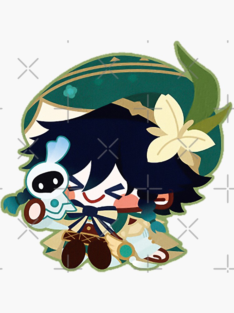"Venti | Genshin Impact Sticker "Fun"" Sticker by Asiapenguin | Redbubble