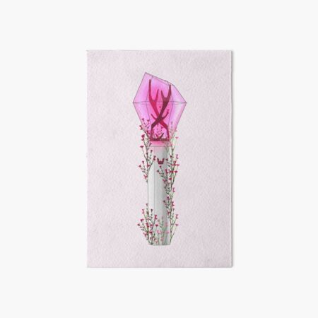 "Kim Samuel Floral Lightstick kpop " Art Board Print by RetroAttic ...