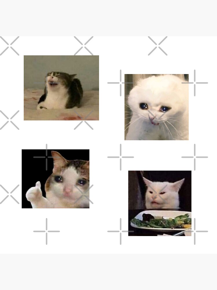 "GATO MEME sticker pack" Sticker by jurajipark | Redbubble