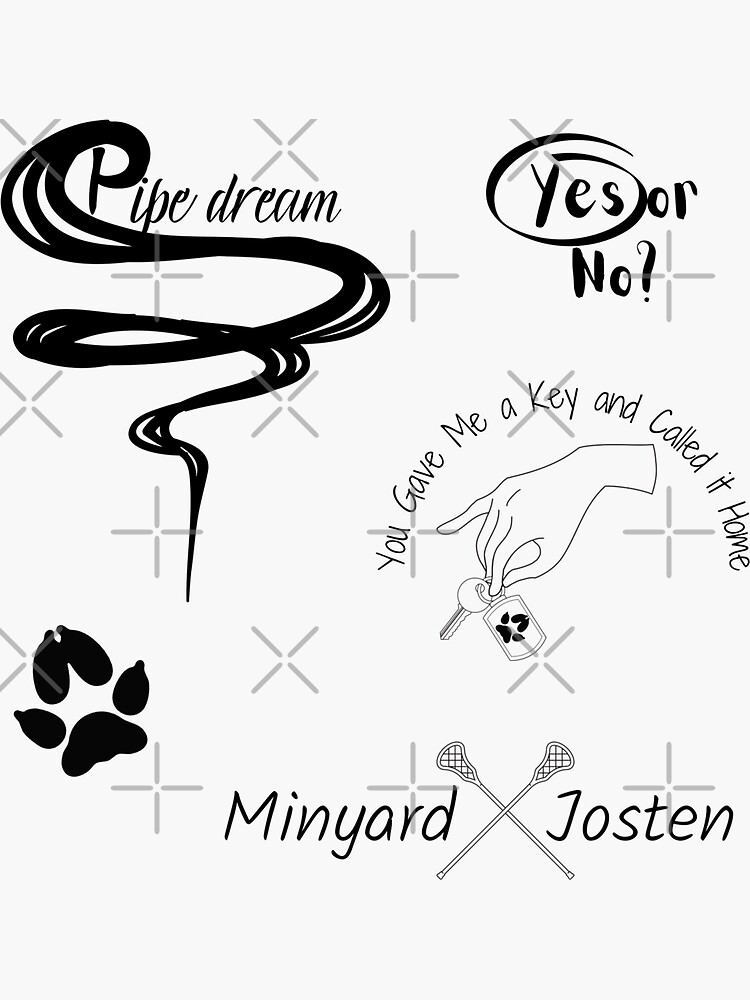 "AFTG Bundle" Sticker for Sale by aliceofspades | Redbubble