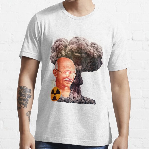 "Gandhi the nuke lover : nuclear Gandhi" T-shirt for Sale by Fozadone ...