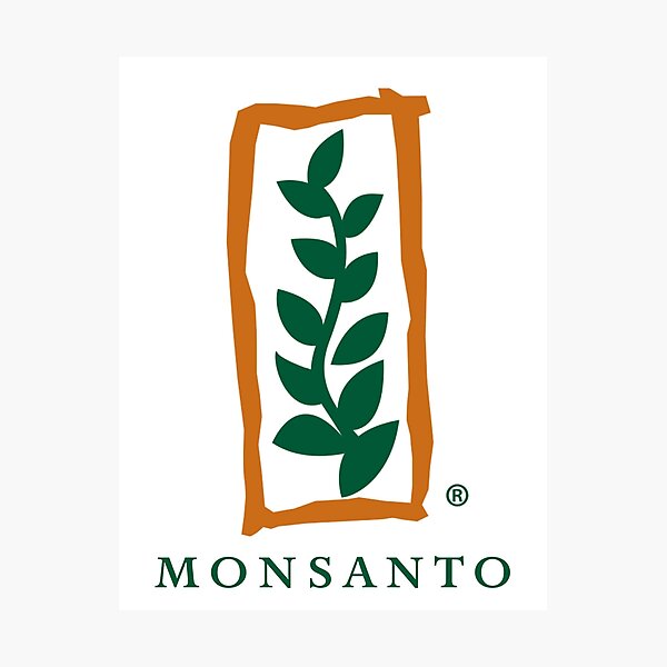 "Monsanto Logo" Photographic Print for Sale by DavidBlue | Redbubble