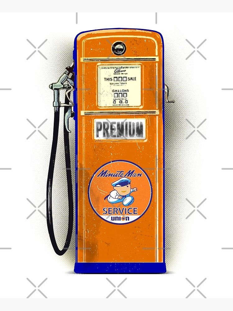 "Vintage union 76 gas pump" Poster for Sale by Ploxd | Redbubble